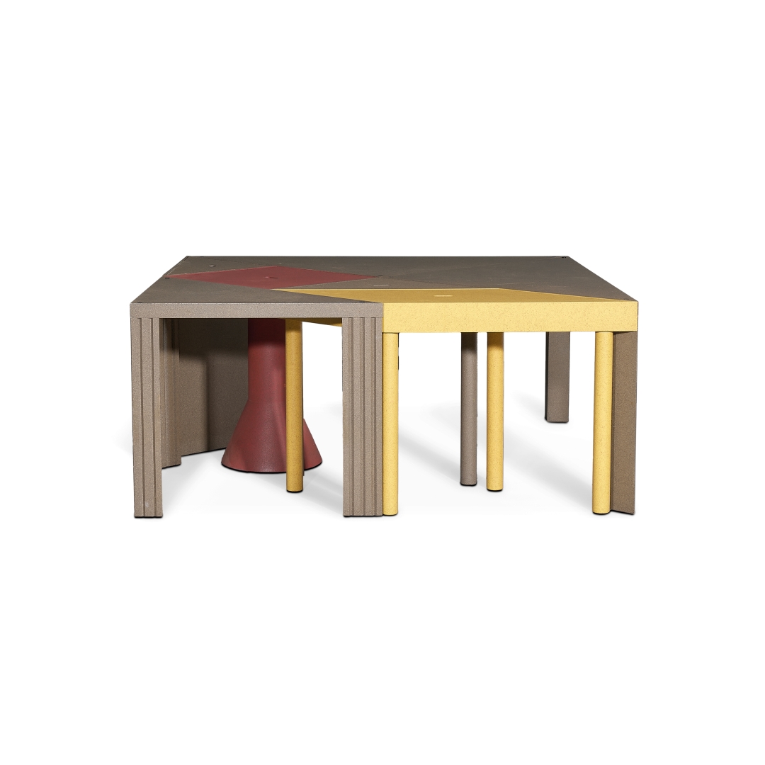 Massimo Morozzi | MASSIMO MOROZZI Modular ‘Tangram’ table for Cassina ...