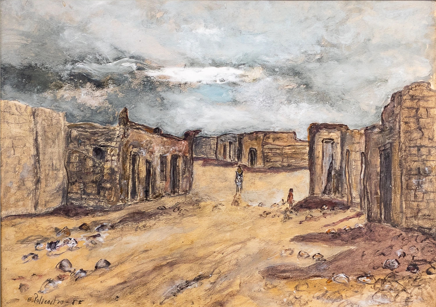 Enrique Policastro | Calles de pueblo (55) | MutualArt