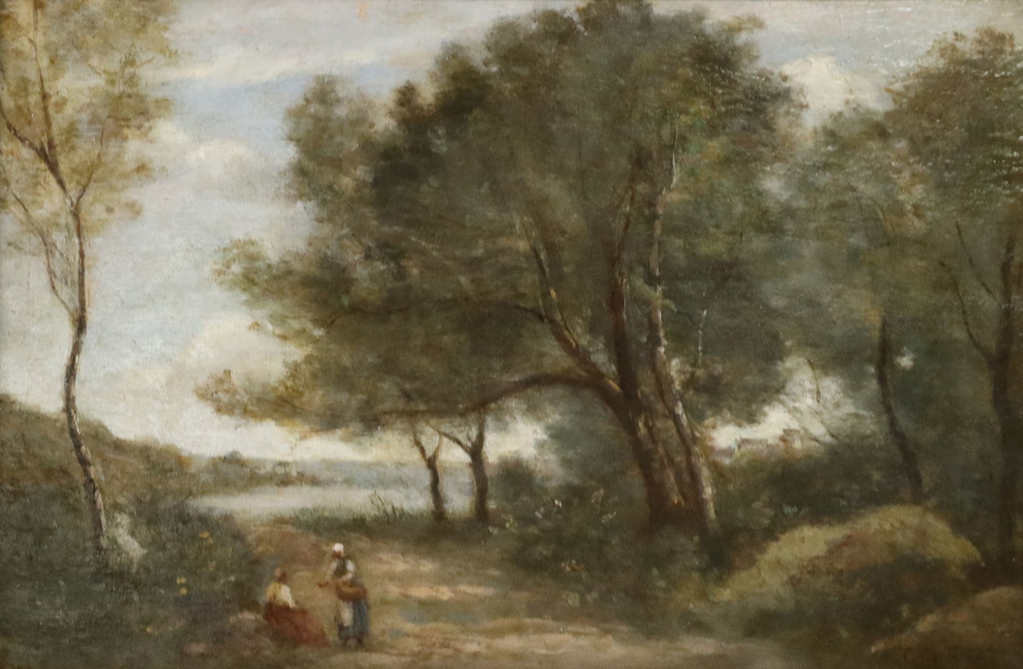Jean Baptiste Camille Corot | Les danseurs de Castel-Gandolfo (1855 ...