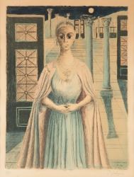 Paul Delvaux | L’impératrice (74) | MutualArt