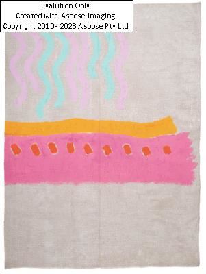 Giorgio Griffa | Campo Rosso (1990) | MutualArt