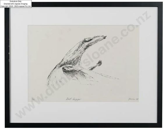 Tony Fomison | Tony Fomison (1939 - 1990) - Last Supper (86) | MutualArt