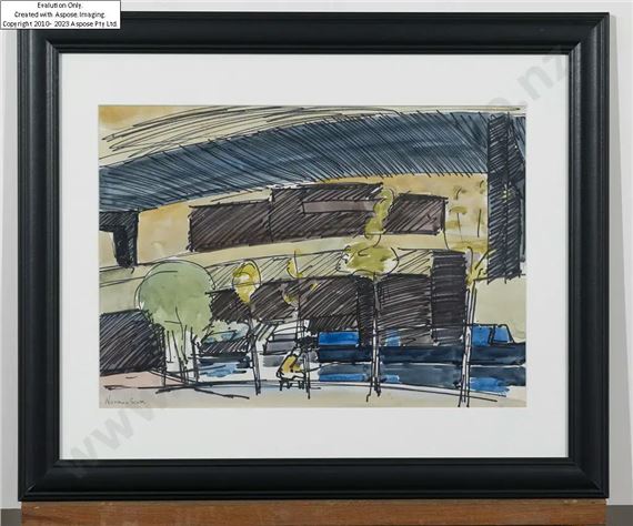 Norman Scott | Architectural Study | MutualArt