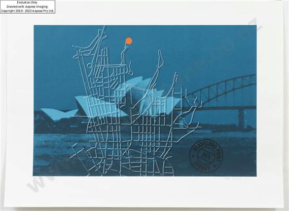 Ted Dutch | Ted Dutch (1928 - 2008) - Bennelong Point Sydney 1974 ...