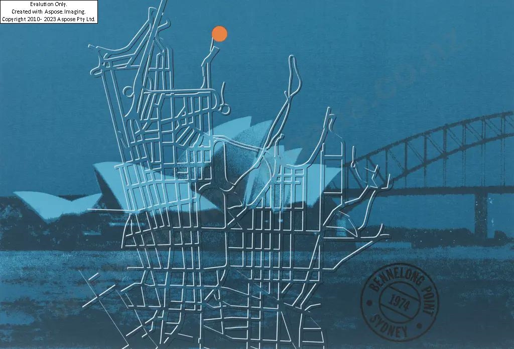 Ted Dutch | Ted Dutch (1928 - 2008) - Bennelong Point Sydney 1974 ...