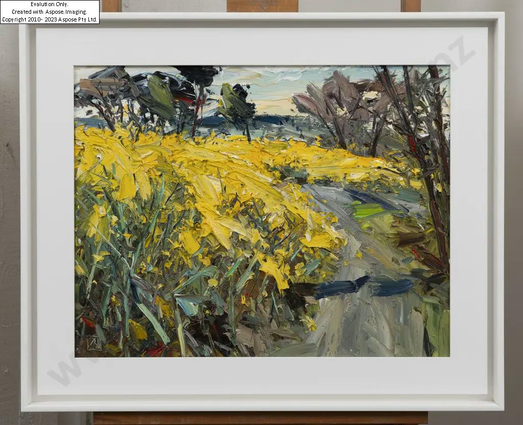 John Badcock | Kale Fields Geraldine Flat (2018) | MutualArt