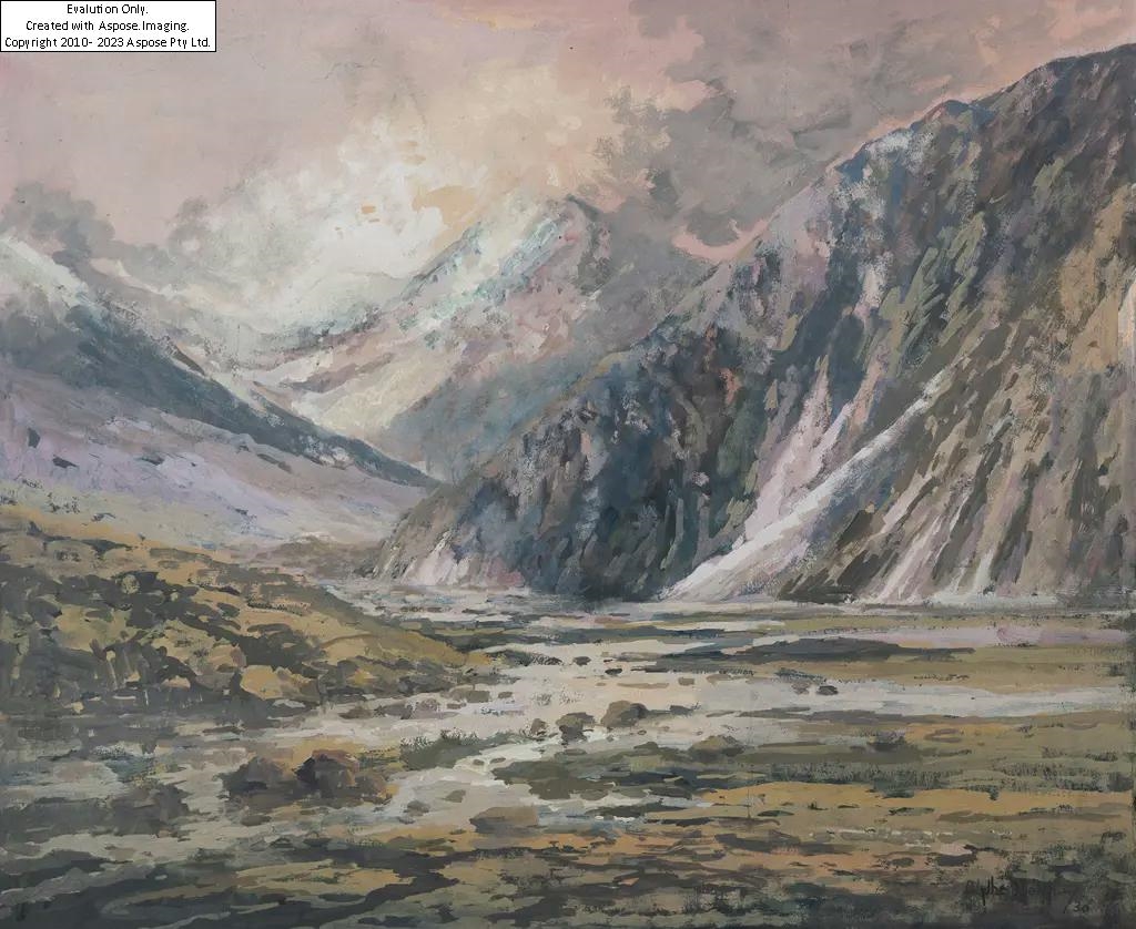 Blythe Fletcher | Mt Cook (1930) | MutualArt