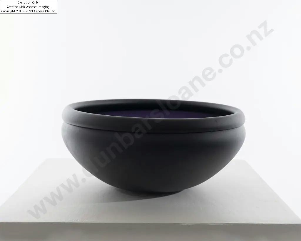 Ann Robinson | Early Ann Robinson Frosted Glass Bowl | MutualArt