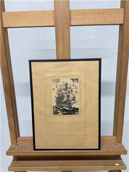 Harold Nelson | Tumultuous Waters | MutualArt