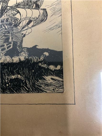 Harold Nelson | Tumultuous Waters | MutualArt