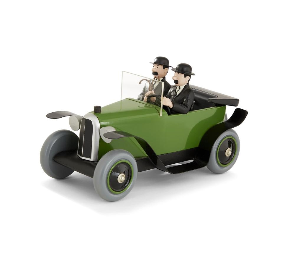 Michel Aroutcheff | Tintin : Citroën Trèfle de Dupont et Dupond, Tintin au pays de l'or noir ...