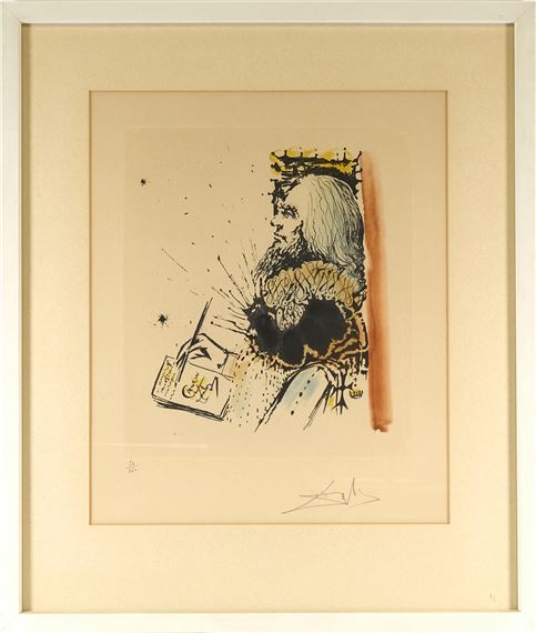 Salvador Dalí | Portrait de Calderón | MutualArt