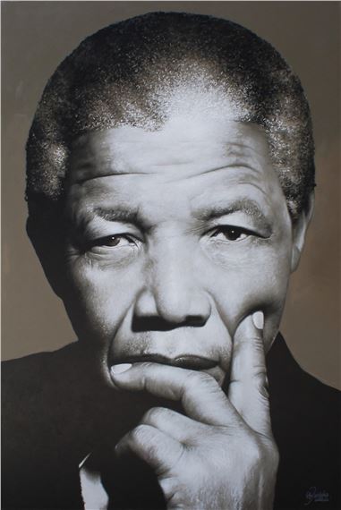 Wakaba Mutheki | WAKABA MUTHEKI - Authorised Portrait of Nelson Mandela ...
