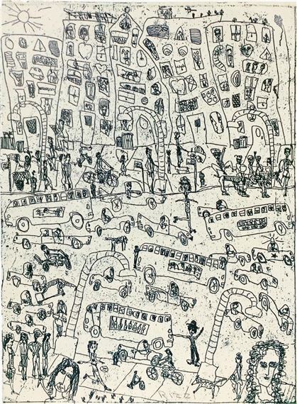 James Rizzi | Cityscape IV | MutualArt