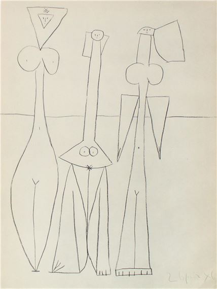 Pablo Picasso | Untitled (Three Women (1948) | MutualArt