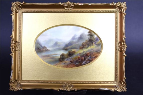 John Stinton | An English Royal Worcester Panel | MutualArt
