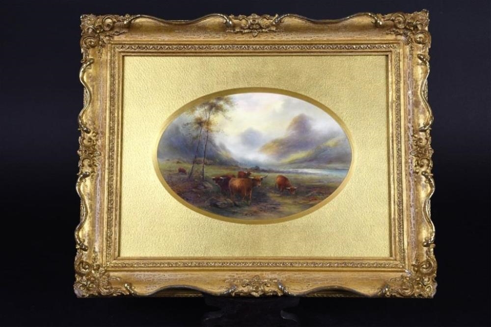 John Stinton | An English Royal Worcester Panel | MutualArt