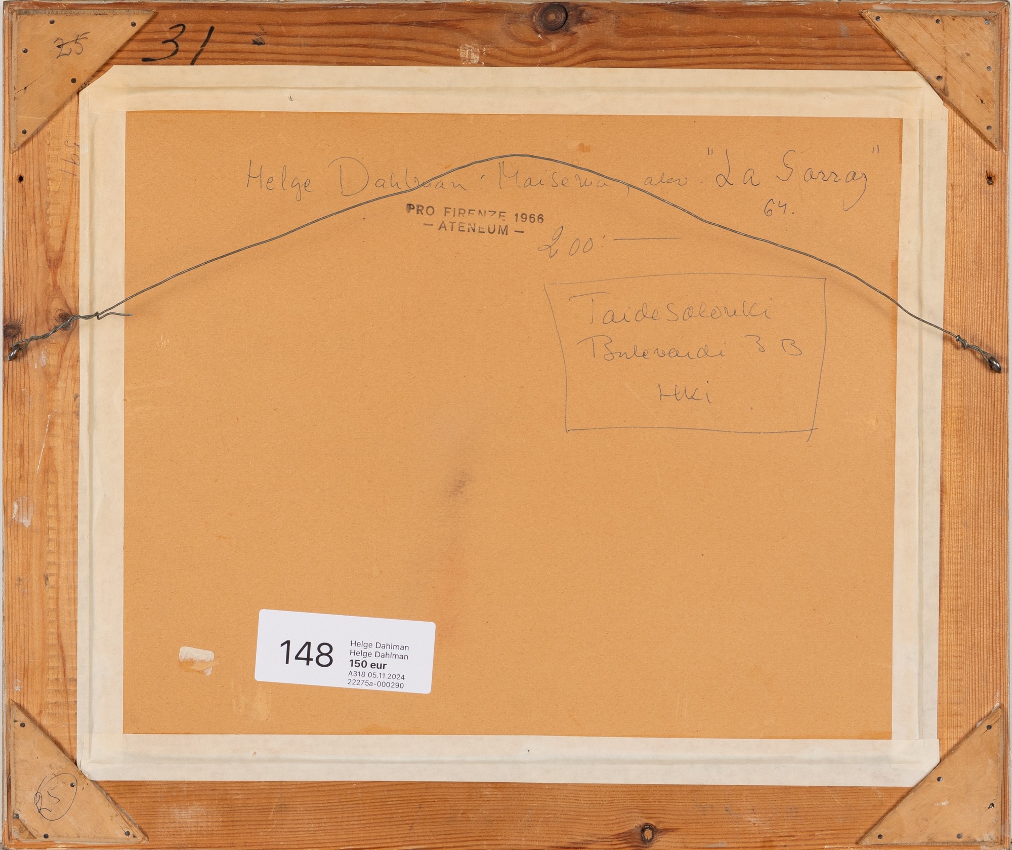 Helge Dahlman | From the south | MutualArt