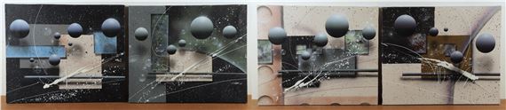 Josef Kugler | Josef Kugler Celestial Abstract Paintings | MutualArt