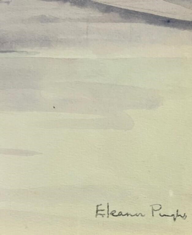 Eleanor Pugh | Cargo Ship in The Harbour | MutualArt