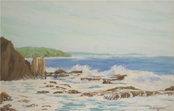 Joan Langston | Cathedral Rocks - Bombo | MutualArt