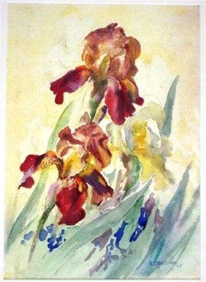 Henry Edgecombe | Still life with flowers | MutualArt