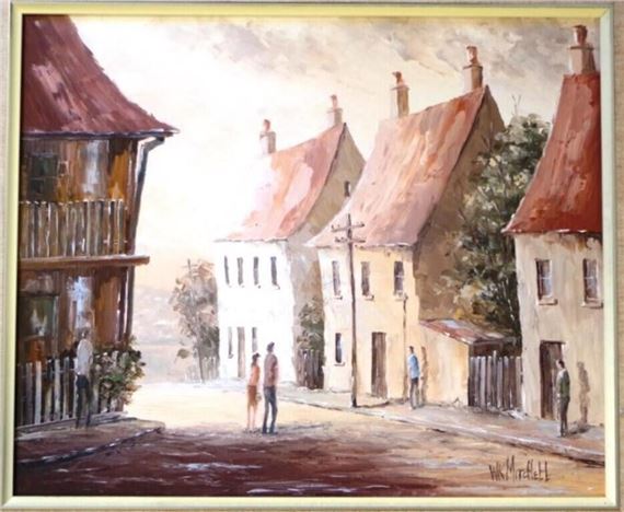 William Kennedy Mitchell | Street Scene | MutualArt