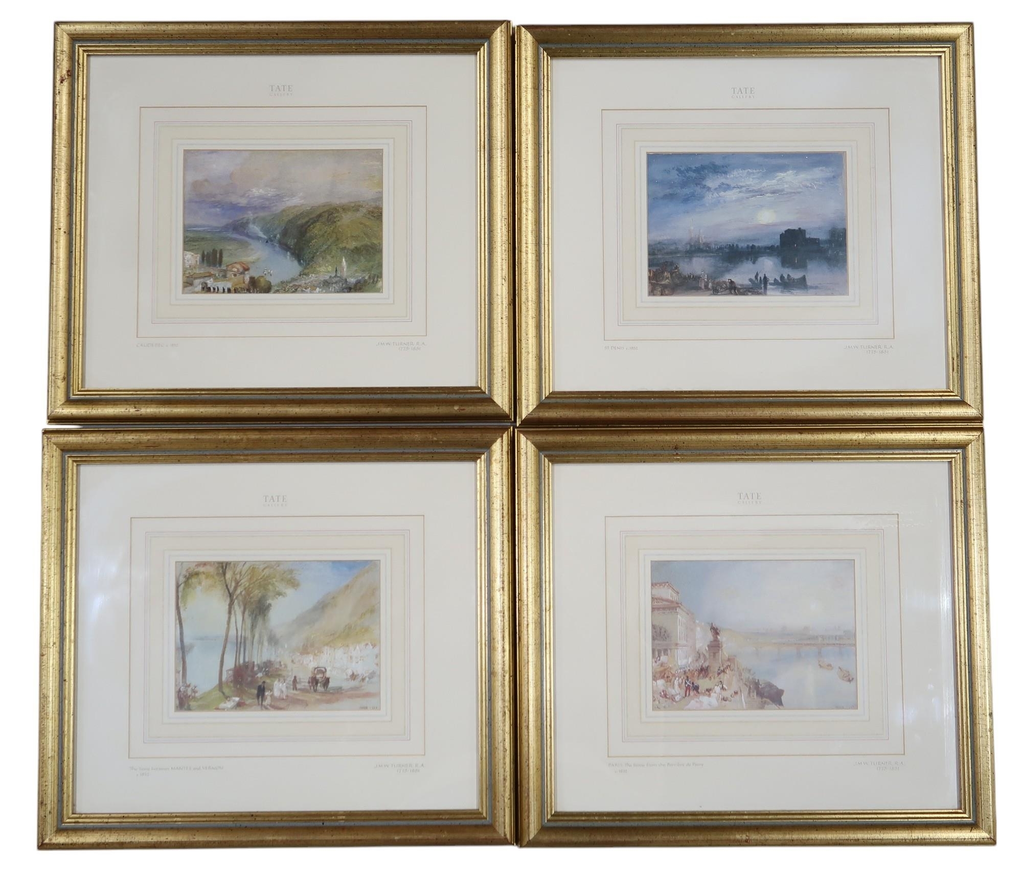 Joseph Mallord William Turner | Arno, a villa among trees & bushes ...
