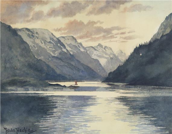 Hilda Hechle | The fairy boat | MutualArt