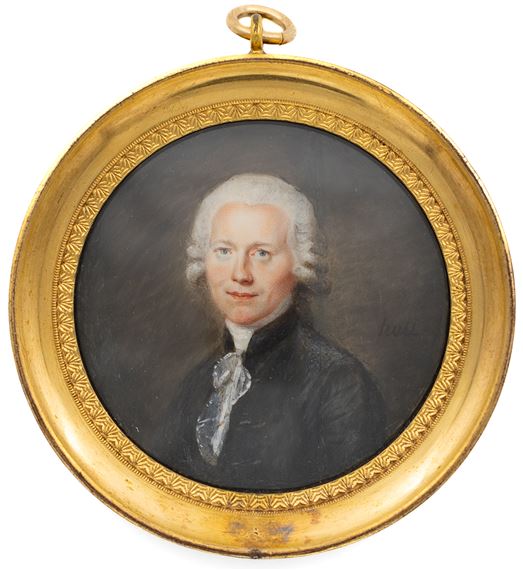 Peter Adolf Hall | Portrait eines Edelmannes in dunklem Mantel (1987 ...