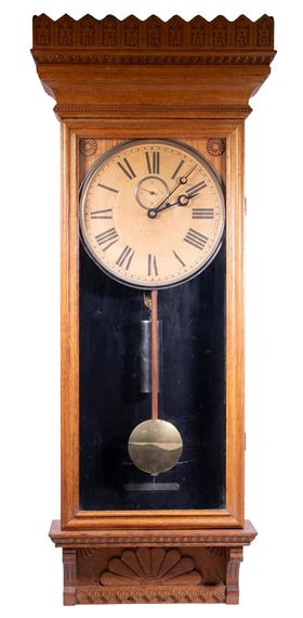 L. Gilbert | GILBERT NO. 14 WALL REGULATOR | MutualArt