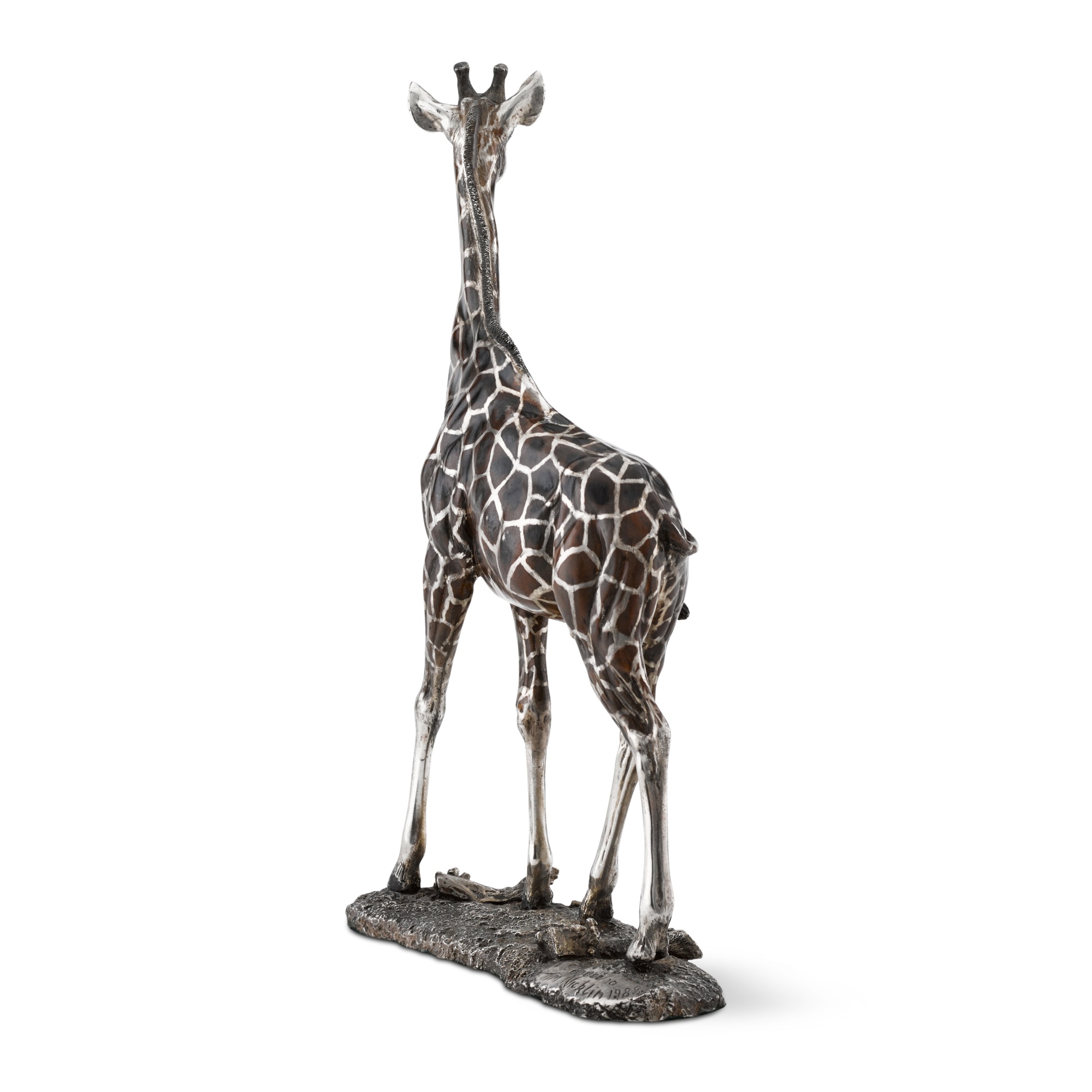 Tim Nicklin | A large silver model of a giraffe, Tim Nicklin, London ...