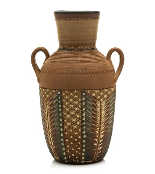 John Garret | An Australian studio pottery vase by John Garret (H:30cm ...