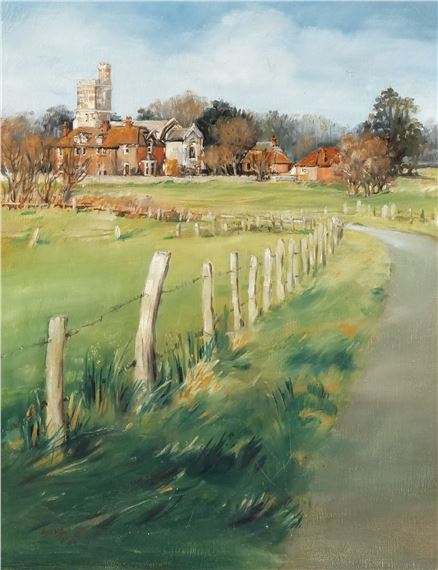 Michael Atkinson | Road to the Priory, 1980 (1980) | MutualArt