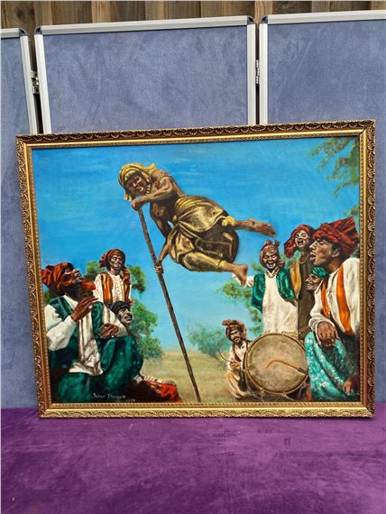 Irene Thornett | Large painting on board signed by Irene Thornett (1970 ...