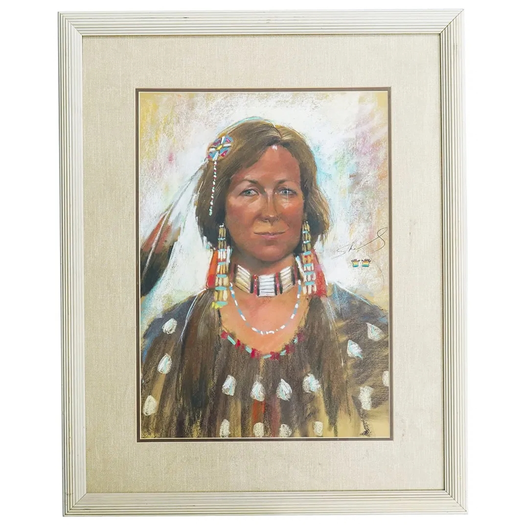 Budd Sherrick | American Indian woman | MutualArt