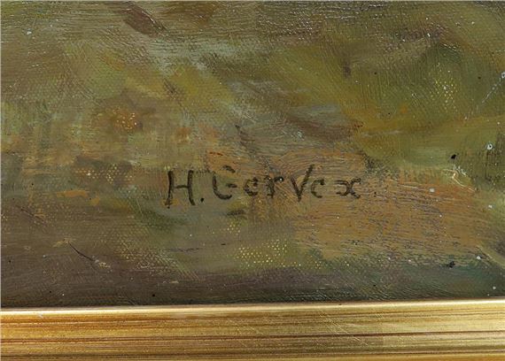 Henri Gervex | Henri Gervex (1852-1929) Large Oil on Canvas Painting ...