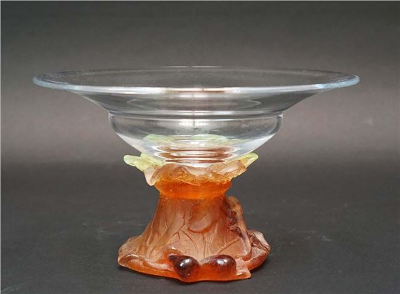 Daum Frères | A French Daum Nancy Crystal Compote Centerpiece, Signed ...