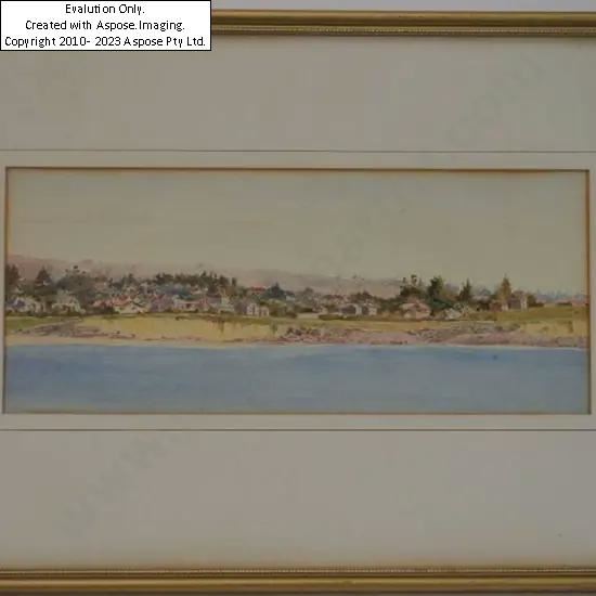 Unknown | View of Timaru Late 19th Century | MutualArt