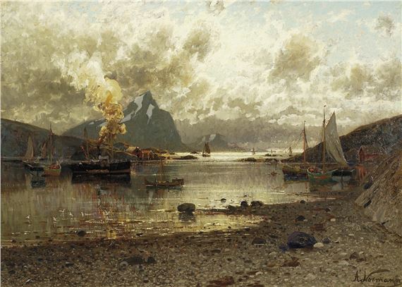 Eilert Adelsteen Normann | Fra Lofoten | MutualArt