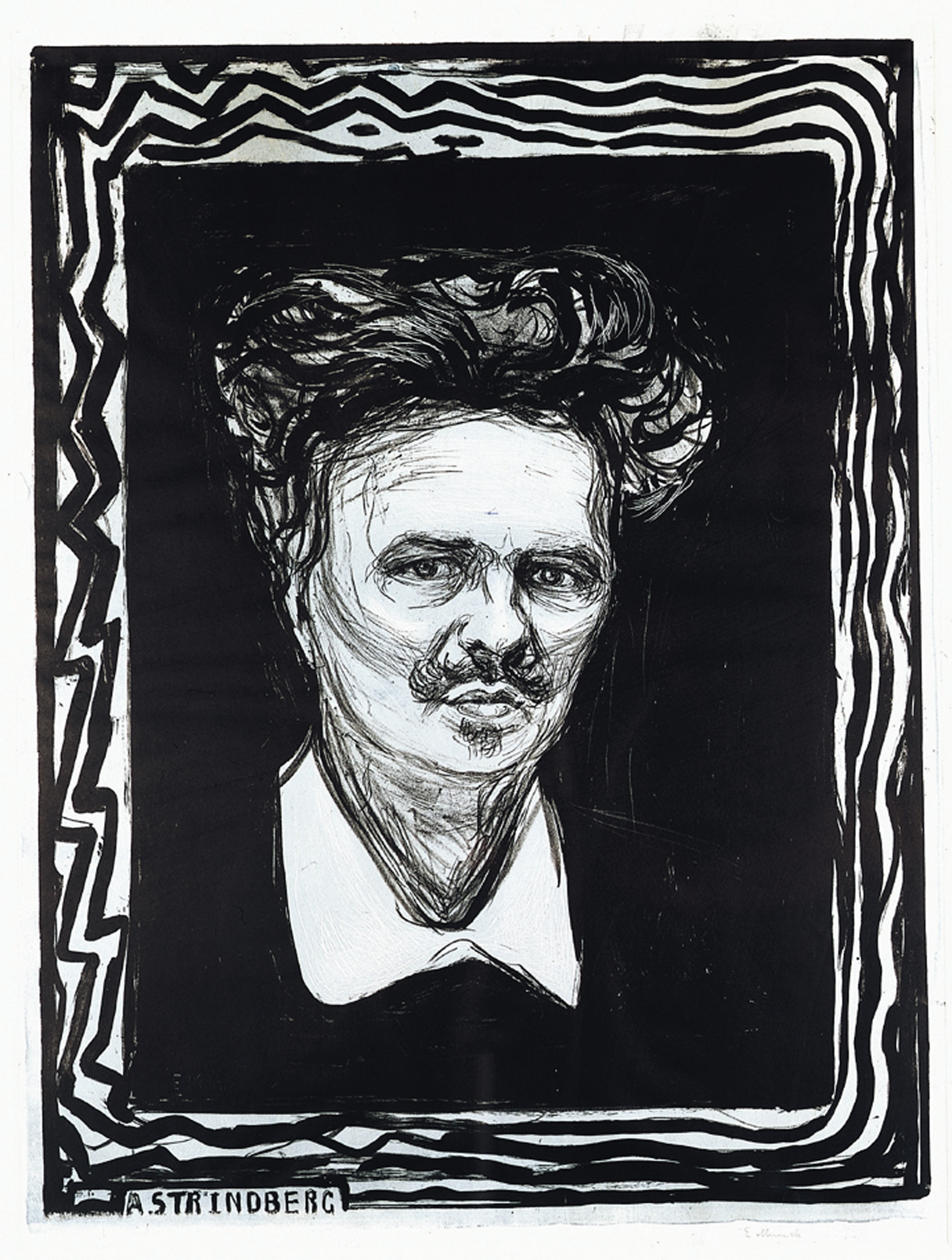 Edvard Munch | August Strindberg | MutualArt