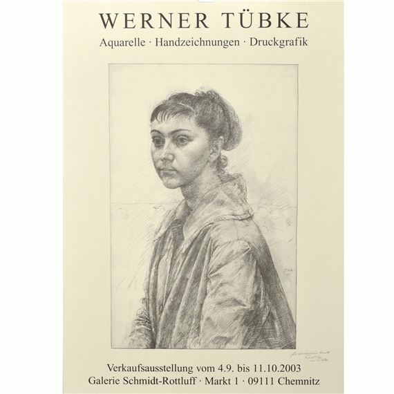 Werner Tübke Druck Nach Einer Zeichnung Aus Dem Jahr 1961 1961