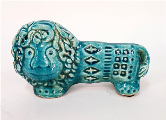 Aldo Londi | A BITOSSI RIMINI BLU LION FIGURE | MutualArt