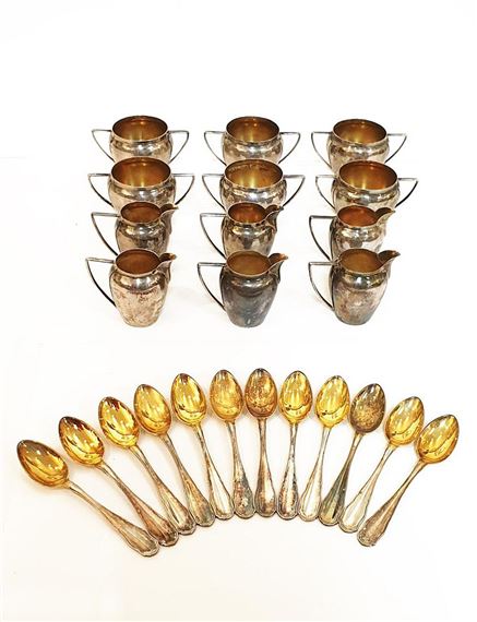 Lazarus Posen | A German Jewish Lazarus Posen Silver Coffee/Tea Set ...