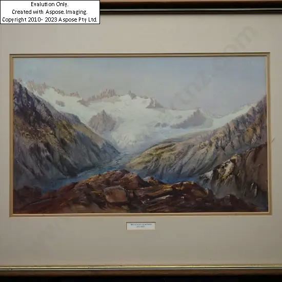 John Gully | McAulay Glaciers | MutualArt