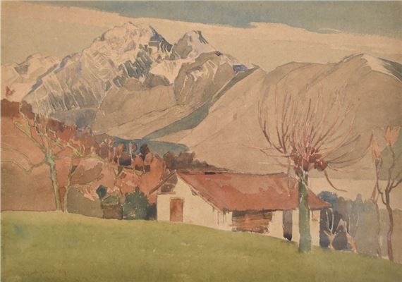 Edgar Rowley Smart | Edgar Rowley Smart (British 1887-1934) watercolour ...
