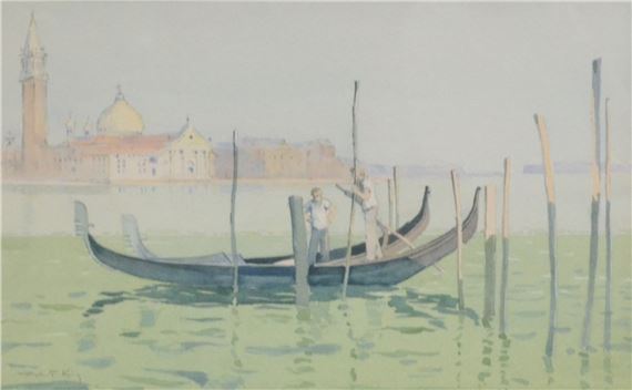 Robert King | Venice, towards San Giorgio Maggiore | MutualArt