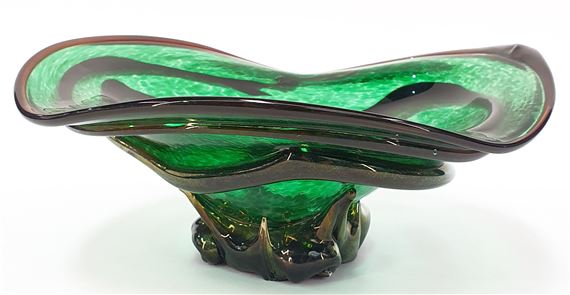 Colin Heaney | A STUDIO ART GLASS DISH IN THE MANNER OF COLIN HEANEY ...