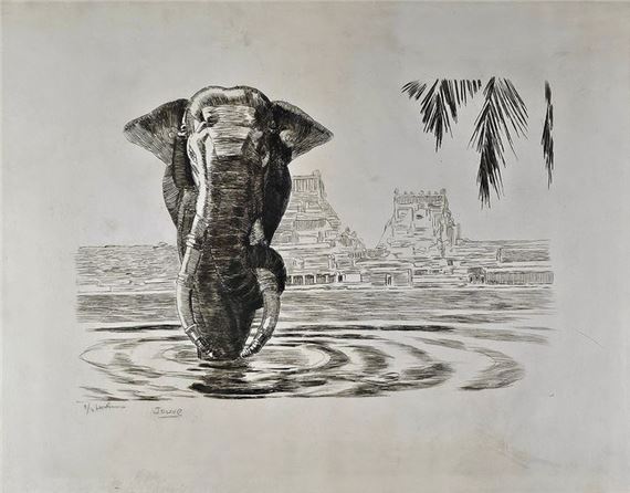 Paul Jouve | Lot (1931) | MutualArt