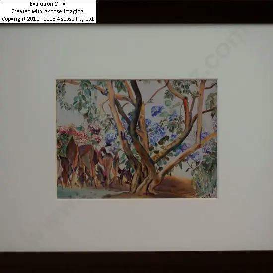 Rita Angus | Plum Tree at Waikanae, 1952 | MutualArt